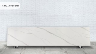 Акриловый камень GRANDEX M-610 Amiata Bianca купить недорого в Казахстане | Цена в INTERSTONE ...